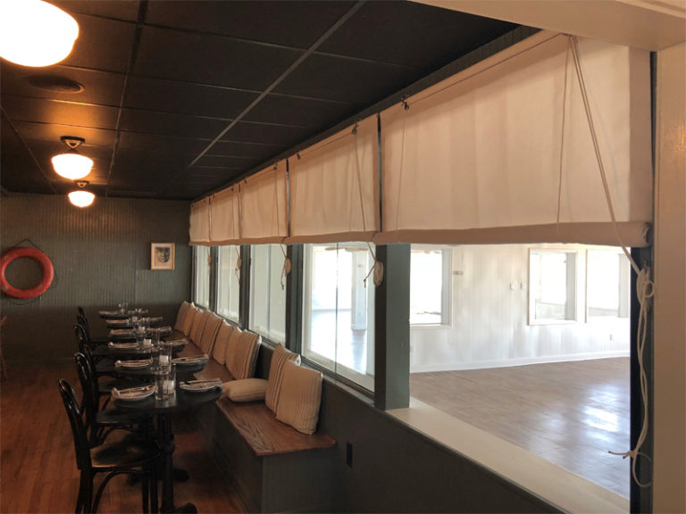 Restaurant Patio Enclosures - Clear Vinyl - Shade - Insect