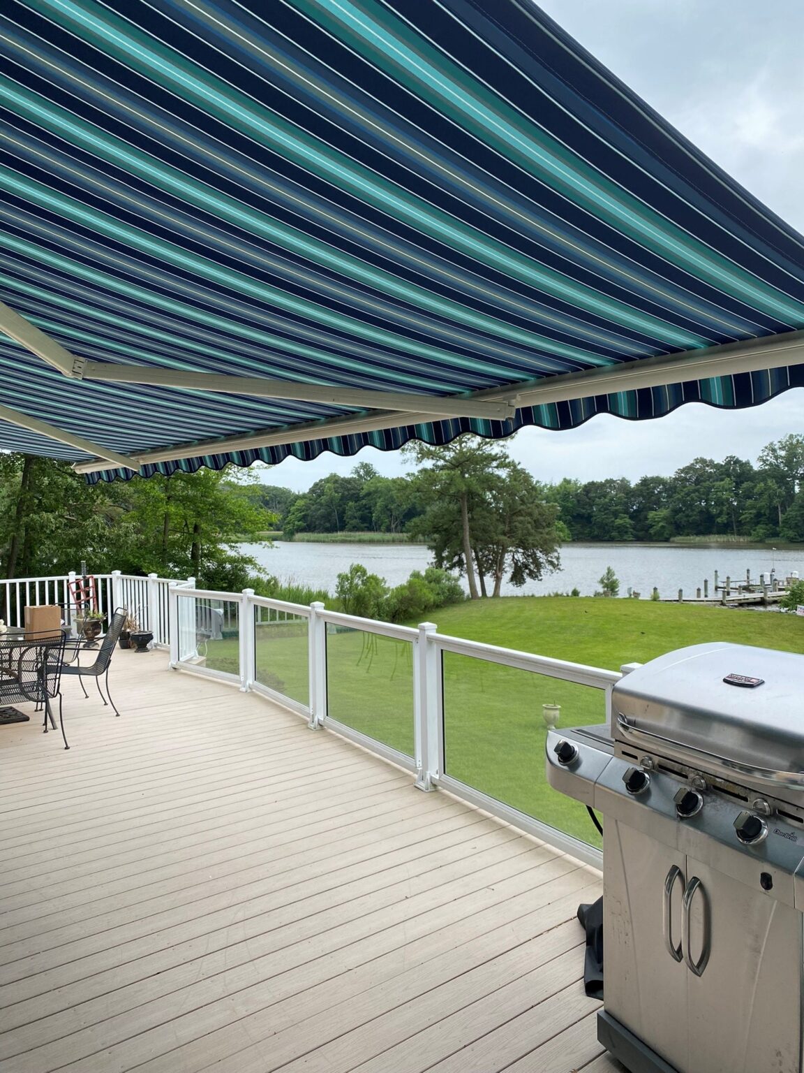 Patio Retractable Awning Replacement Fabric